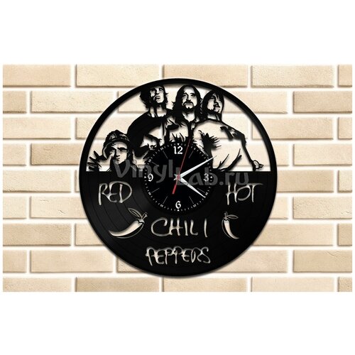 Red Hot Chilli Peppers — часы из виниловой пластинки (c) VinylLab