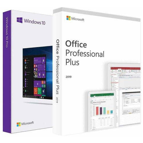 Microsoft Windows 10 Pro + Office 2019 Pro Plus