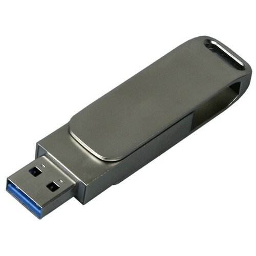 Флешка Setup (64 GB USB 2.0 Серебристый 245 Большая флешка под гравировку)