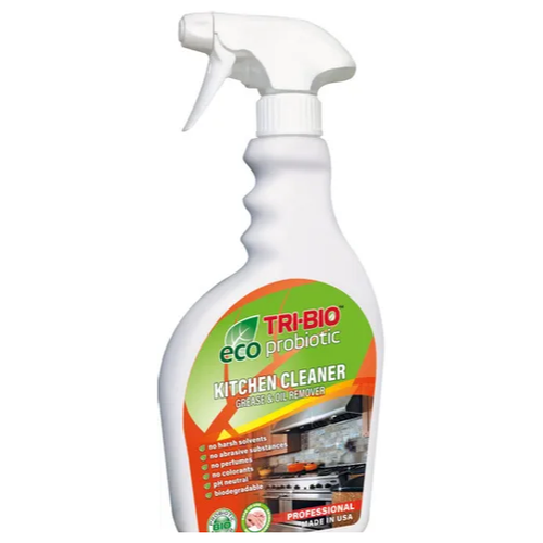 Tri-Bio Натуральное средство для чистки кухни, удалитель жиров и масел, 420мл
