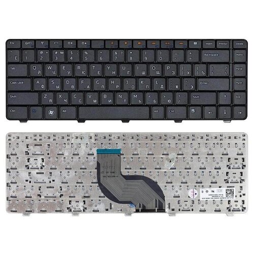 Клавиатура для ноутбука Dell Inspiron N4030 русская, черная