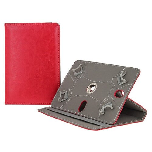 Чехол-книжка iBox Universal 7" с поворотным механизмом 360 градусов красный