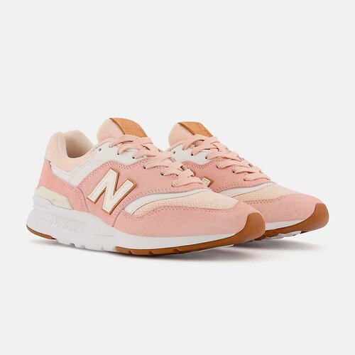 Кроссовки New Balance 997H, размер 9, белый, розовый