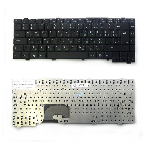 Клавиатура для ноутбука Asus L4, L4R, L4000 (p/n: 3000190115, 04-N8G1KRUS1)
