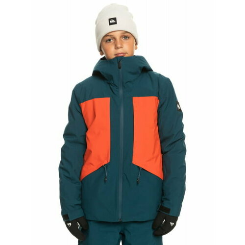Куртка Quiksilver, размер L/14, зеленый