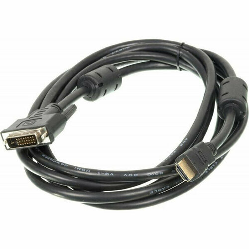 Кабель Ningbo DVI-D (m) HDMI (m) 5м феррит. кольца