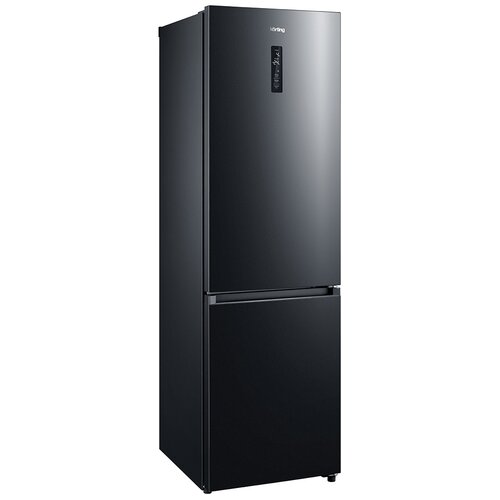 Холодильник Korting KNFC 62029 XN, Черная нержавеющая сталь