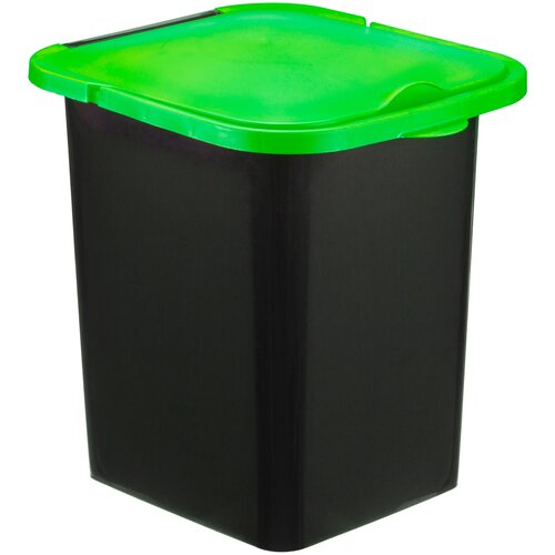 Контейнер IDEA (М-Пластика) Пуро М 2475, 18 л ярко-зеленый 35 см 25 см 18 л прямоугольная 0.68 кг 20 см