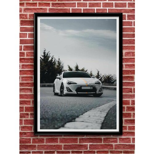 Плакат, Постер Toyota GT86 (А3 постер на стену)