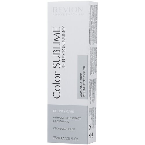 Revlon Professional Revlonissimo Color Sublime стойкая краска для волос, 6.4 темный блондин медный, 75 мл