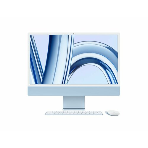 Apple iMac 24" (2023) M3 (8C CPU, 10C GPU, 8GB, 512GB SSD) синий