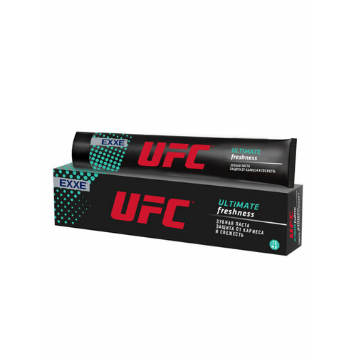 Зубная паста UFC x EXXE Свежесть & защита от кариеса, 75 мл