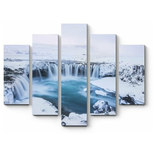 Модульная картина Ледяная красота Исландии95x76