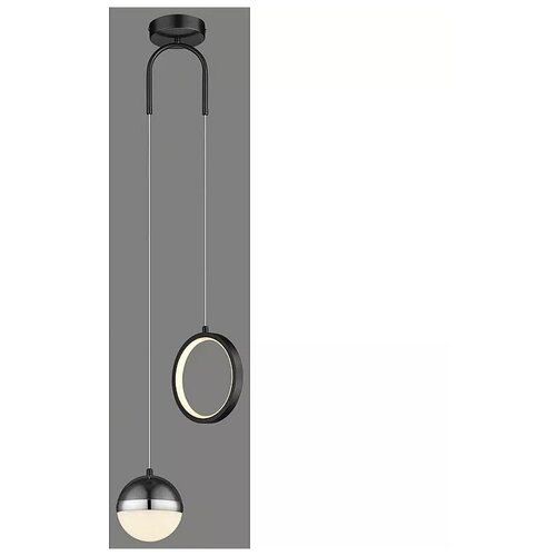 Светильник подвесной Velante 431-106-02, LED, 18Вт, кол-во ламп:1шт, Черный