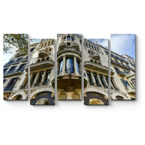 Модульная картина Неокласицизм в архитектуре Барселоны220x127