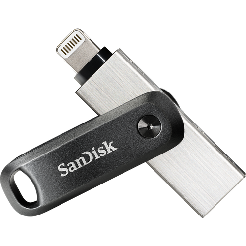Флеш-накопитель SanDisk iXpand Flash Drive Go 128GB - USB 3.0 + Lightning - for iPhone and iPad