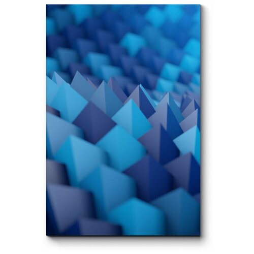 Модульная картина Пирамиды цвета 70x105