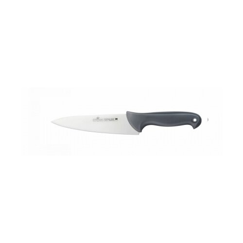 Набор ножей Шеф-нож Luxstahl Colour, лезвие: 20 см, серый