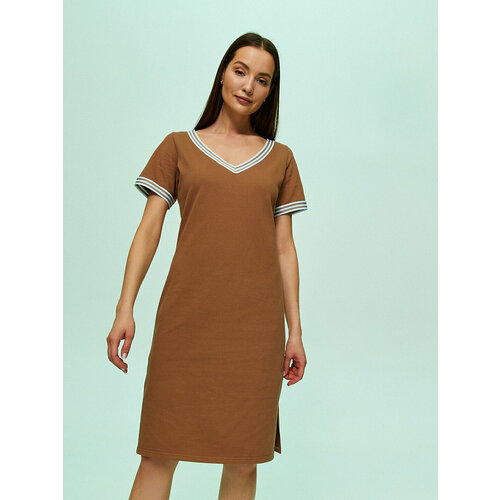 Платье ZAVI, размер 50/170, коричневый