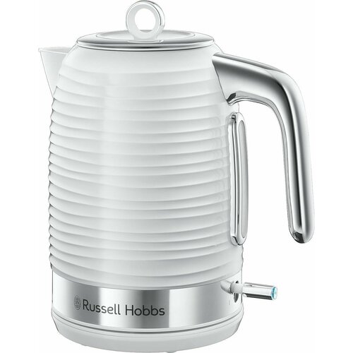 Чайник Russell Hobbs 24360 Inspire электрический, белый с хромированными вставками, 3000 Вт, 1,7 л