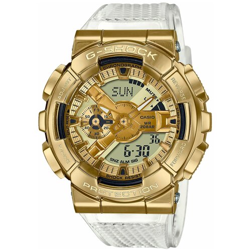 Наручные часы CASIO G-Shock Японские G-SHOCK GM-110SG-9AER с хронографом, золотой