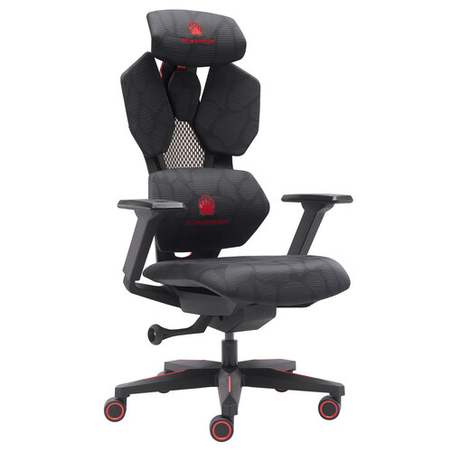 Компьютерное кресло Everprof Tiger игровое, обивка: сетка/текстиль, цвет: черный