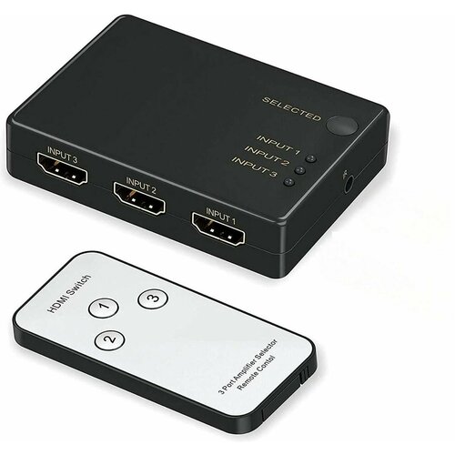 HDMI сумматор/switch на 3 порта с пультом дистанционного управления версия 1.4 5-870RC