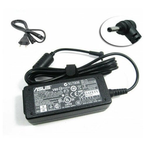 Для ASUS Eee PC 1001PQD Зарядное устройство блок питания ноутбука (Зарядка адаптер + сетевой кабель/ шнур)