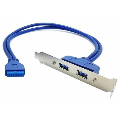 Планка USB3.0 Orient C087 вывод 2-х портов usb3.0 с материнской платы на корпус