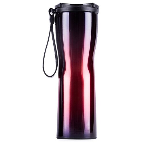 Термокружка KKF Kiss Kiss Fish MOKA Smart Cup OLED, 0.43 л, фиолетовый