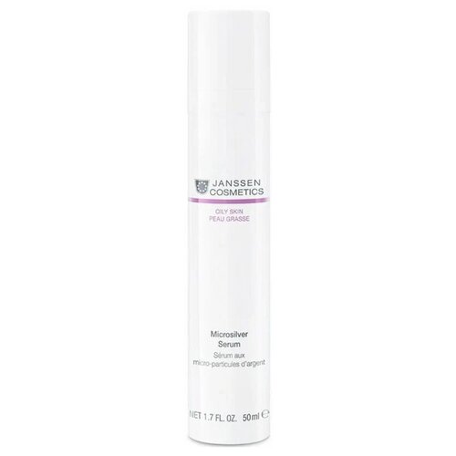 Janssen Cosmetics Сыворотка с антибактериальным действием Microsilver Serum, 50 мл