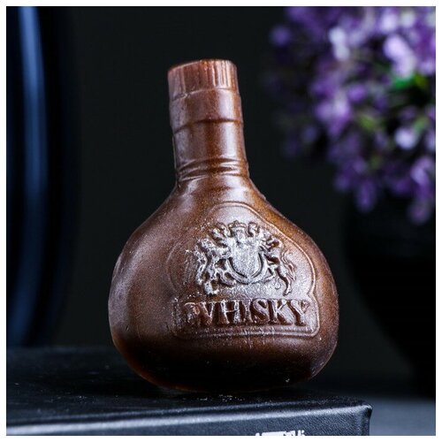 Фигурное мыло "Бутылка виски 2D" 65 г