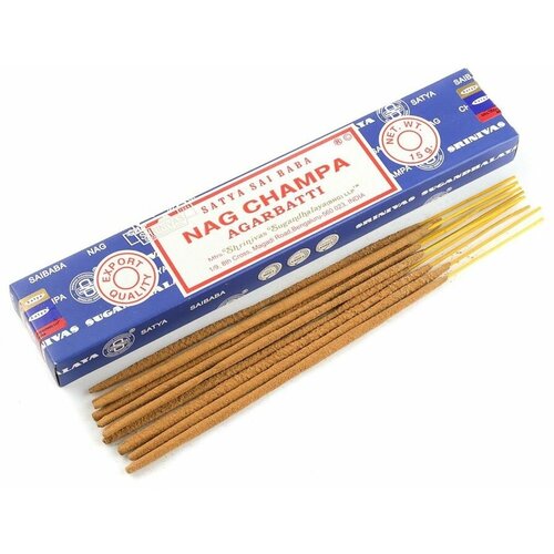 Ароматические палочки - благовония SATYA Nag Champa 15г