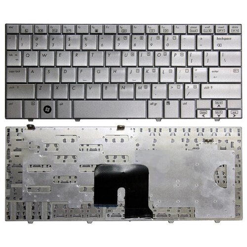 Клавиатура для ноутбука HP Mini 2133 2140 серебристая