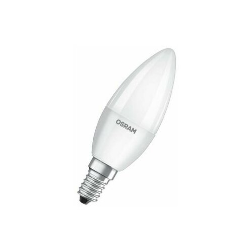 Лампа светодиодная LED Value LVCLB60 7SW/865 свеча матовая E27 230В 10х1 RU | код 4058075579507 | LEDVANCE (40шт. в упак.)