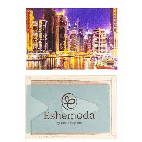 Обложка-карман для проездного билета Eshemoda, мультиколор