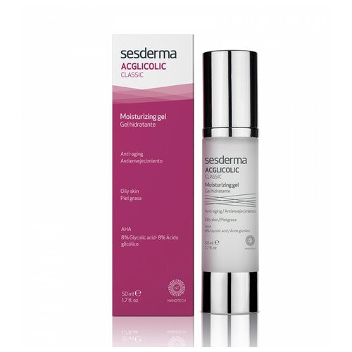 Sesderma Acglicolic Classic Moisturizing Gel / Гель увлажняющий с гликолевой кислотой, 50 мл