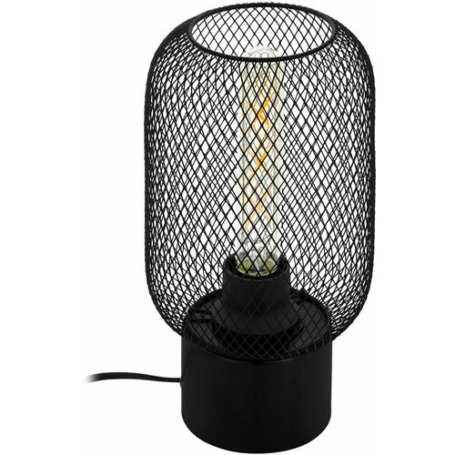 Лампа декоративная EGLO Wrington 43096, E27, 60 Вт, черный