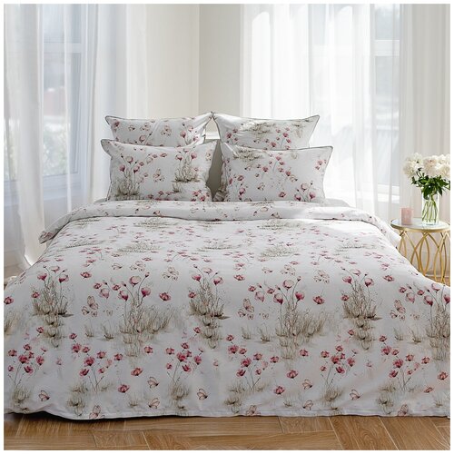 Комплект постельного белья La Prima постельное бельё сатин айрис, размер Семейный (145x215см - 2)