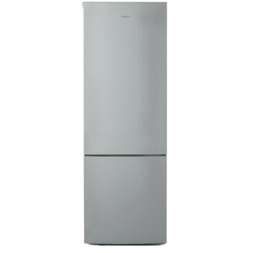 БИРЮСА Двухкамерный холодильник с нижней морозильной камерой B-M6034 Бирюса Металлик 295/210/85л