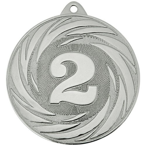 Медаль 2 место 70 мм серебро DC#MK311b-S
