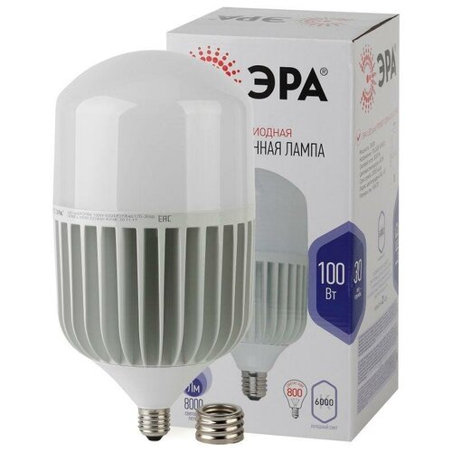 Лампа светодиодная высокомощная POWER 100W-6500-E27/E40 8000лм ЭРА Б0032090 (5шт.)