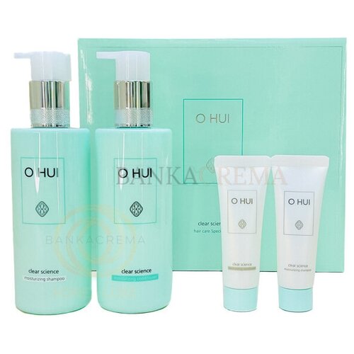 O HUI Корейская косметика для волос шампунь и кондиционер люкс Ohui Clear Science Hair Care Set