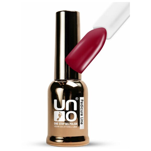 UNO Базовое покрытие Pedicure Line One step gel polish, 04, 8 мл