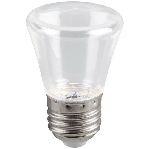 Feron (10 шт.) Лампа светодиодная Feron E27 1W 2700K Грибок Прозрачная LB-372 25909