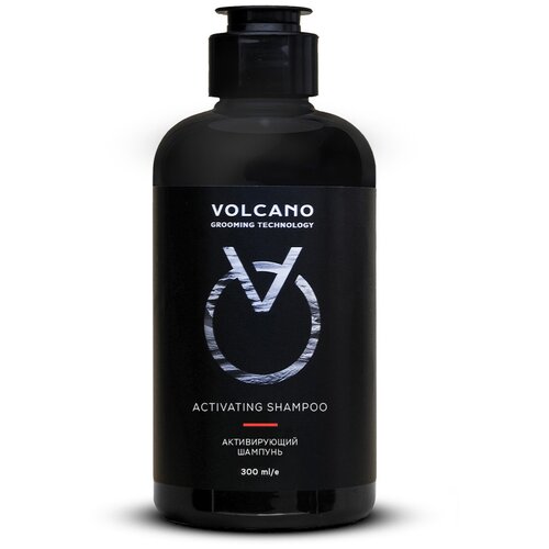 Активирующий и укрепляющий шампунь для тонких и редких волос Volcano Grooming Technology Activating shampoo 300 мл