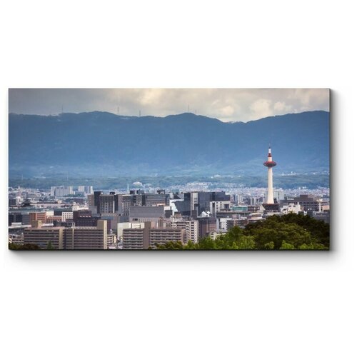 Модульная картина Пролетая над Киото200x100