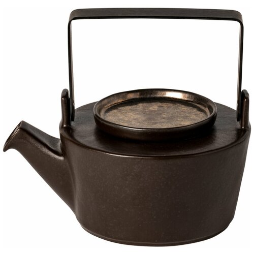 Чайник COSTA NOVA Lagoa, 600 мл, керамический, коричневый (LOX191-02621J)