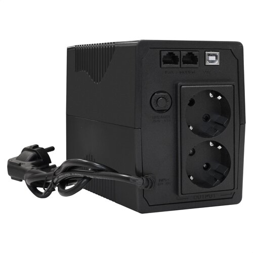 Интерактивный ИБП ExeGate Power Smart ULB-650 (EP285561RUS) черный