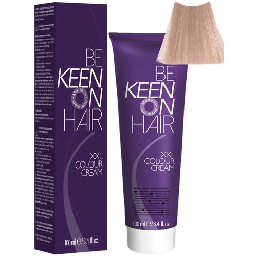 KEEN Be Keen on Hair крем-краска для волос XXL Colour Cream, 9.65 champagner, 100 мл